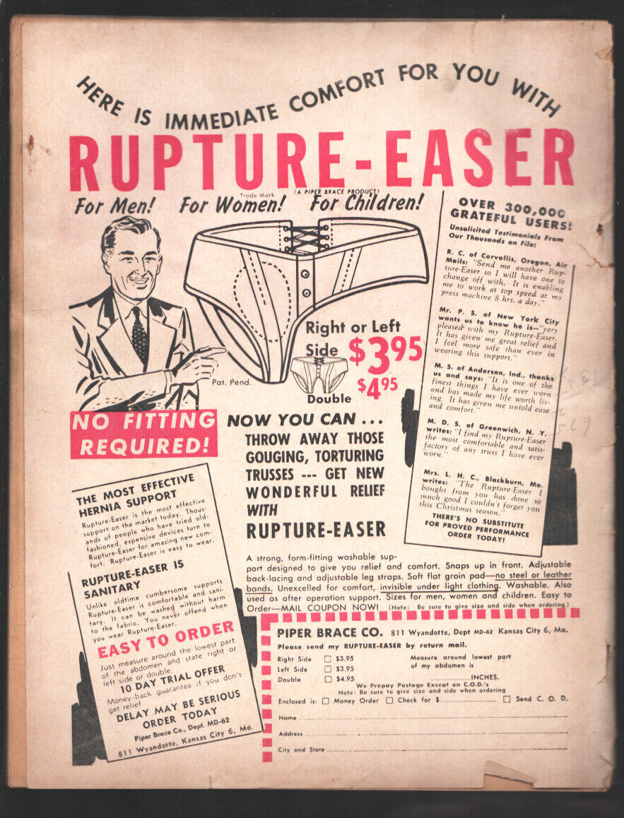 Authentic Detective 7/1952White slave story-Hell Hole of Horror-Crime ...