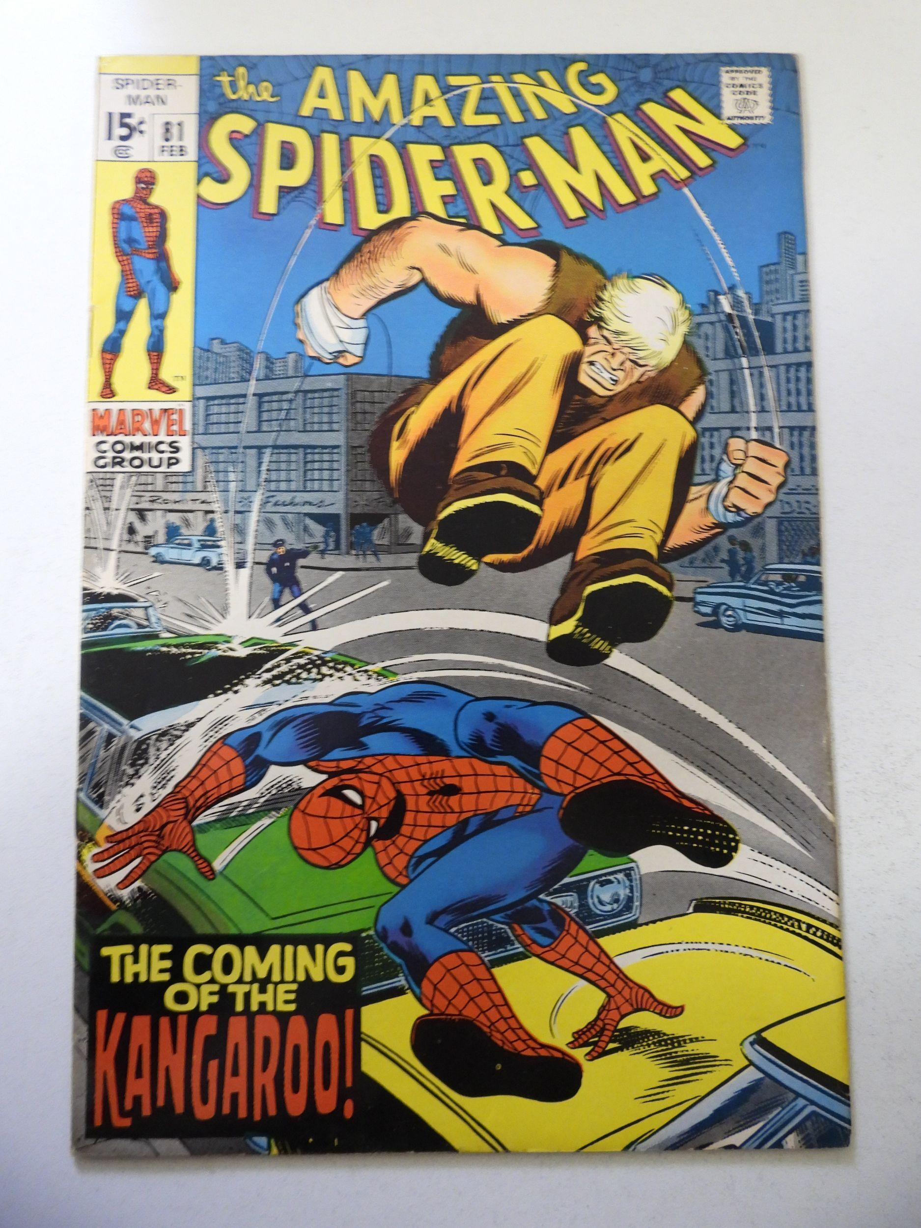 The Amazing Spider-Man #81 (1970) 1st App of Kangaroo! FN+ Condition ...