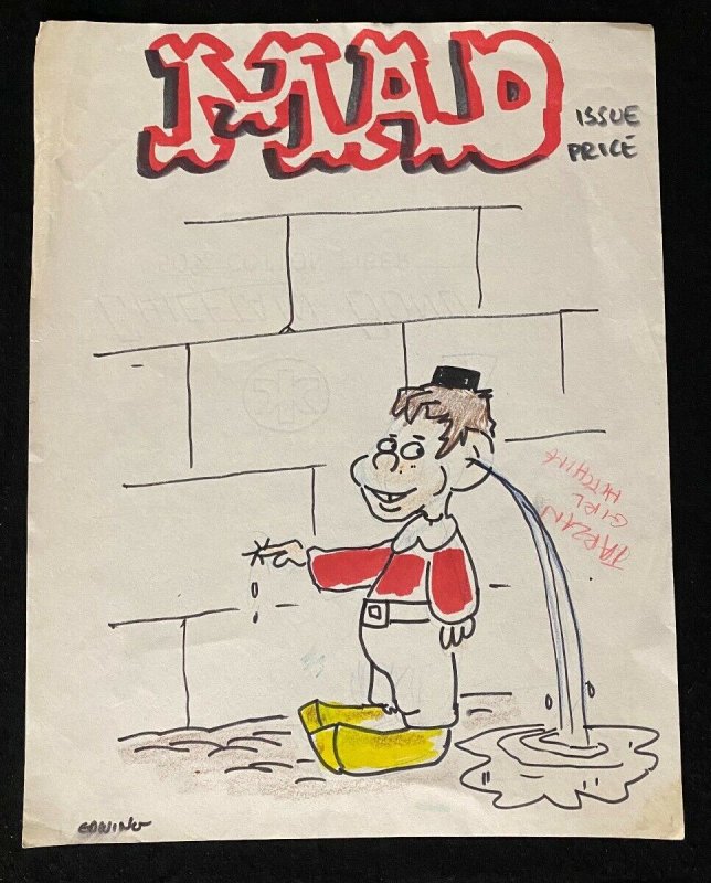 Duck Edwing Original comic gag art - MAD Magazine | Comic Collectibles ...