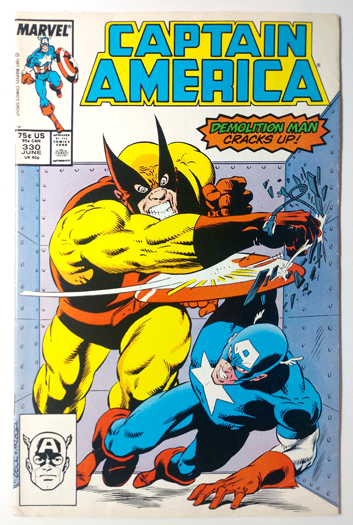 Captain America #330 (6.5, 1987) 1st team app of Night Shift | Comic ...