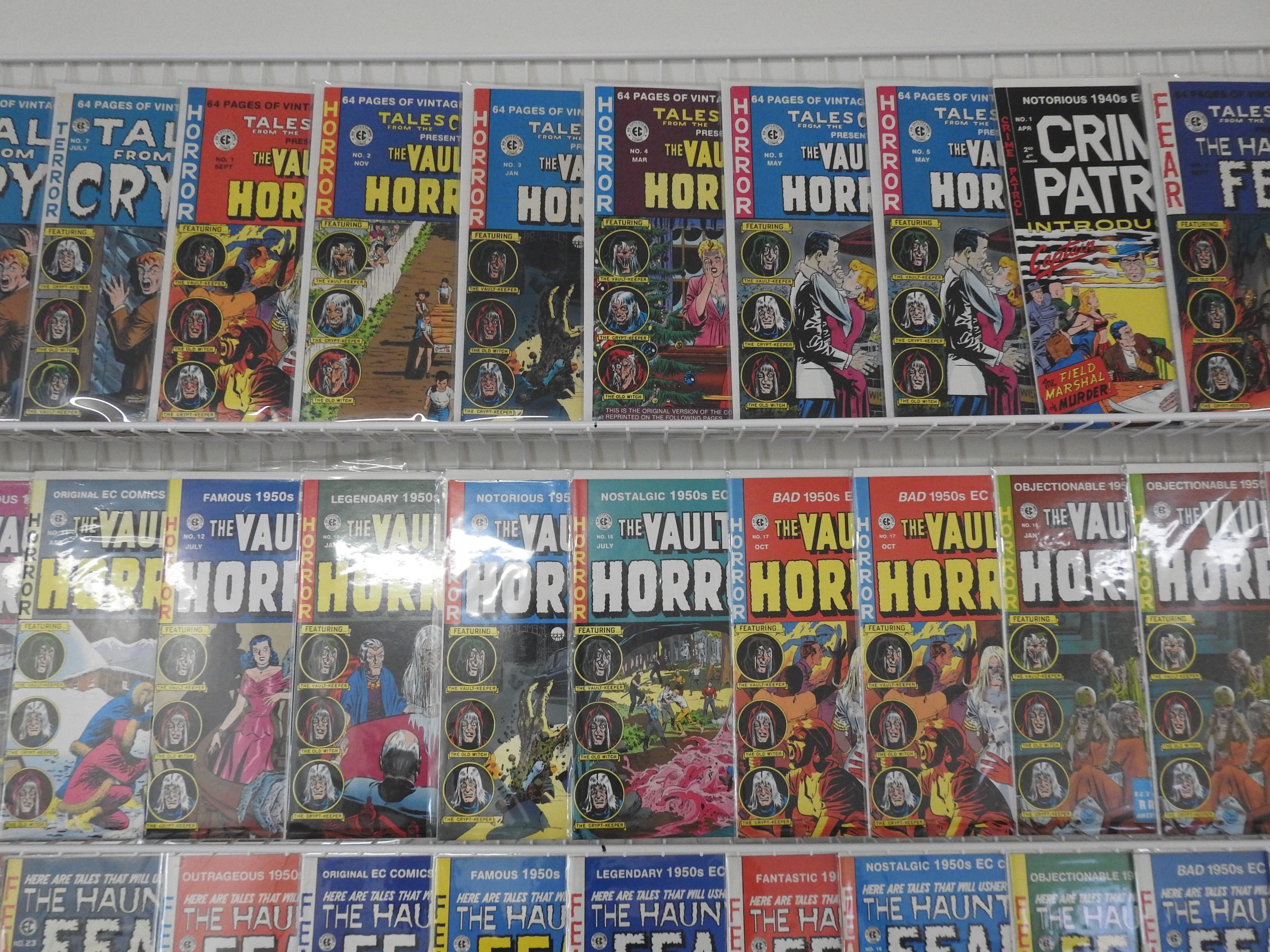 Huge Lot of 90+ Comics W/ ALL EC REPRINT TITLES!!! Avg. VF- Condition ...