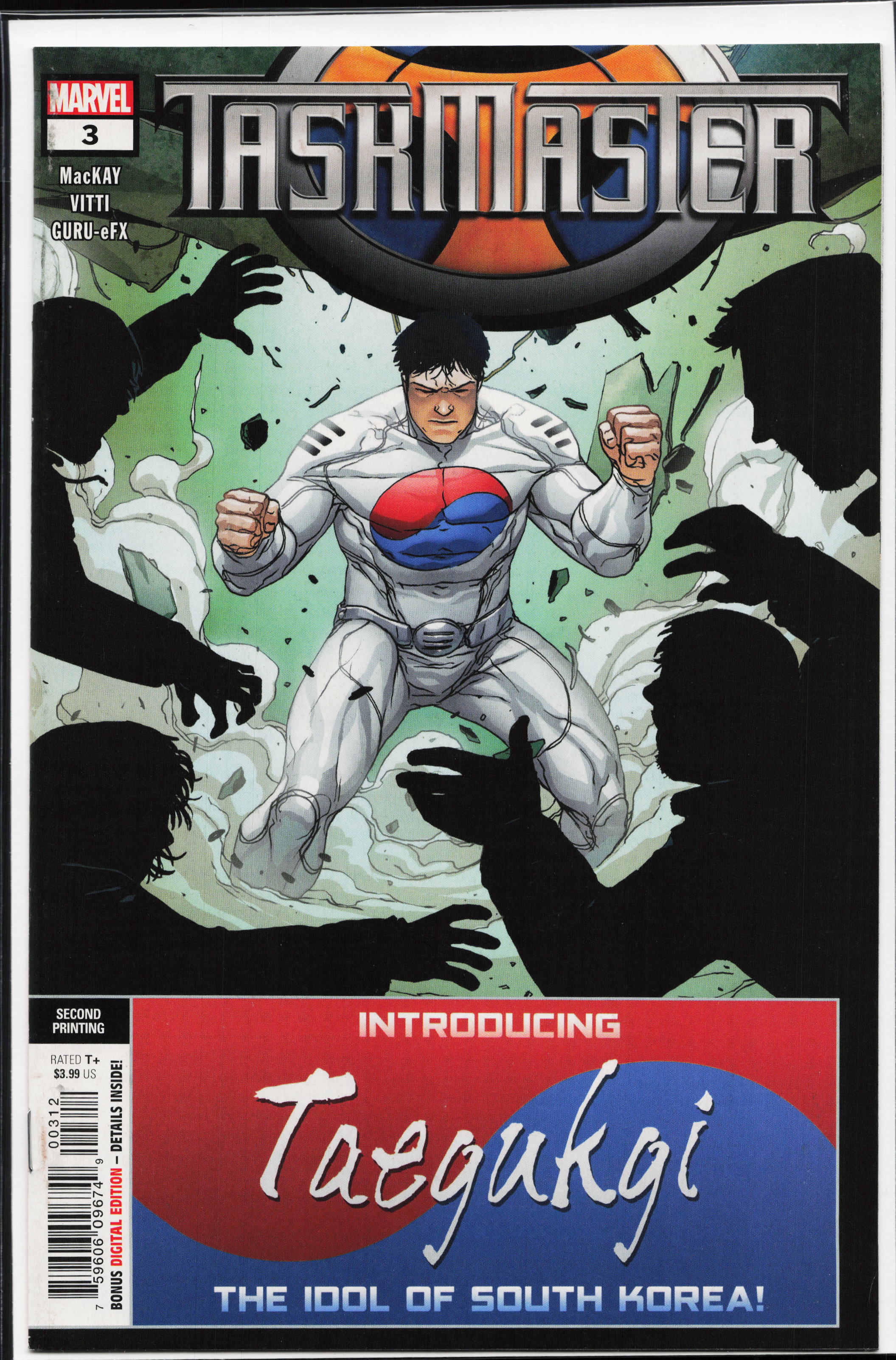 Taskmaster #3 Second Print Cover A (2021) Taskmaster [Key Issue ...