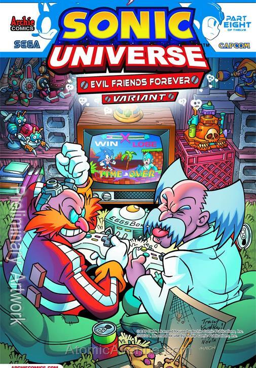 Sonic Universe #53A VF ; Archie | Worlds Collide 8 Mega Man | Comic ...