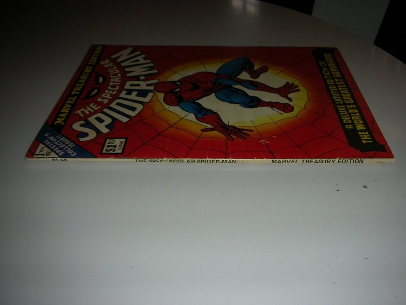 Marvel Treasury Edition #1 (1974) The Spectacular Spider-man | Comic ...