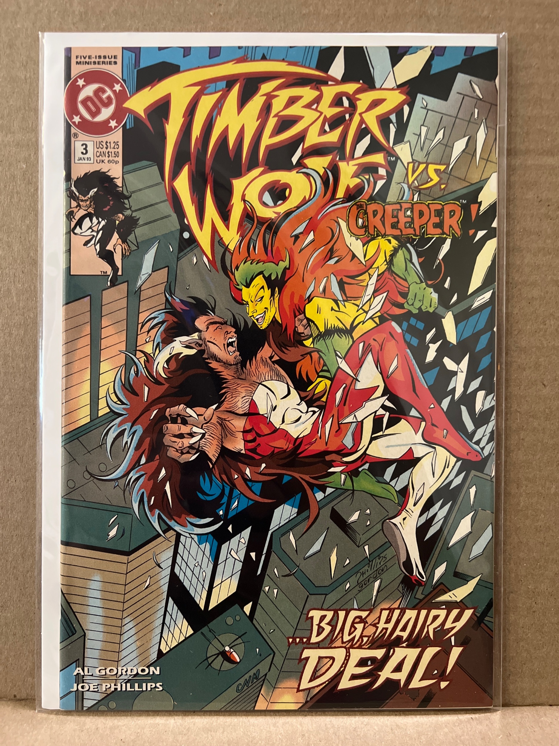 Timber Wolf #1 -5 (1992) COMPLETE SET | Comic Books - Modern Age, DC ...