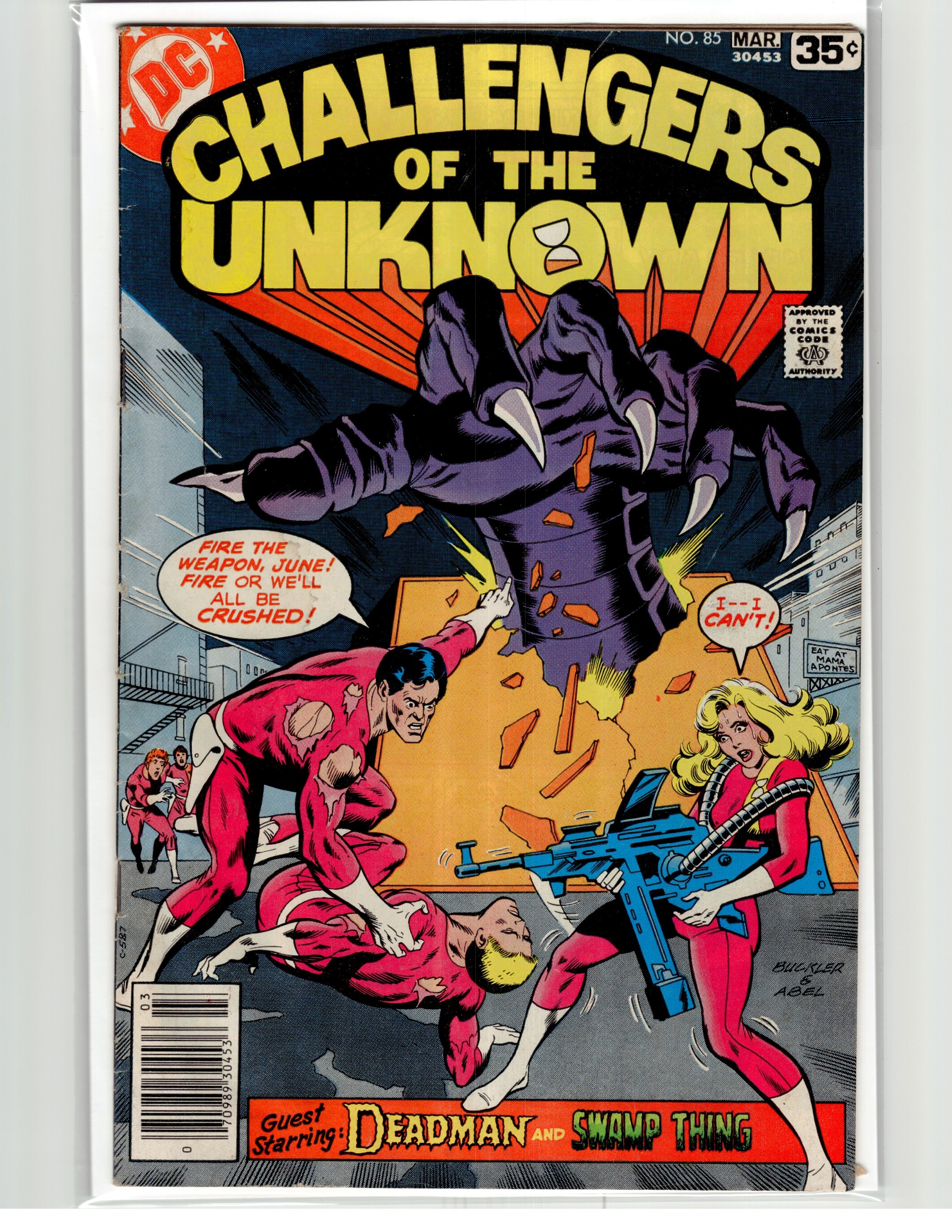 Challengers of the Unknown #85 (1978) Challengers of the Unknown ...