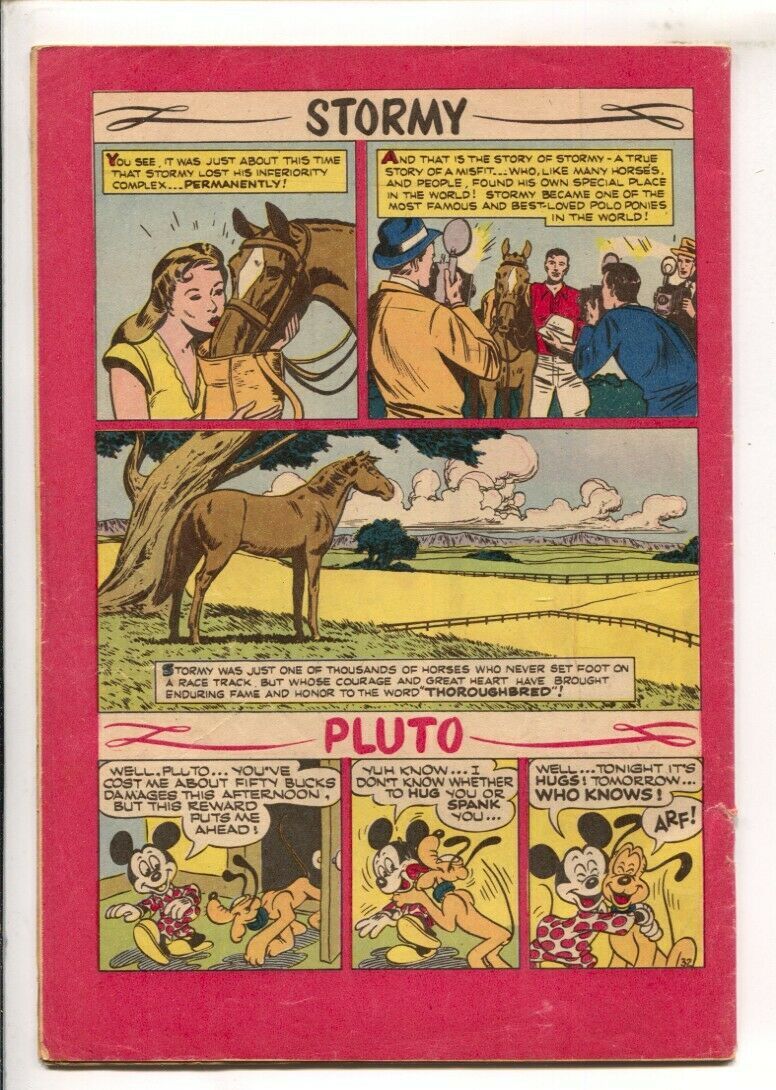 Film Review Comic #4 1954-Dell-Walt Disney's Stormy-Pluto & Mickey ...