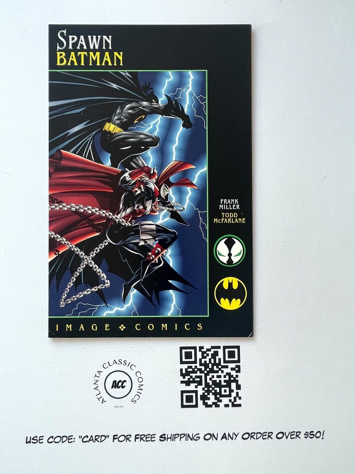 Spawn Batman DC / Image Comic Book Graphic Novel NM Miller & McFarlane ...