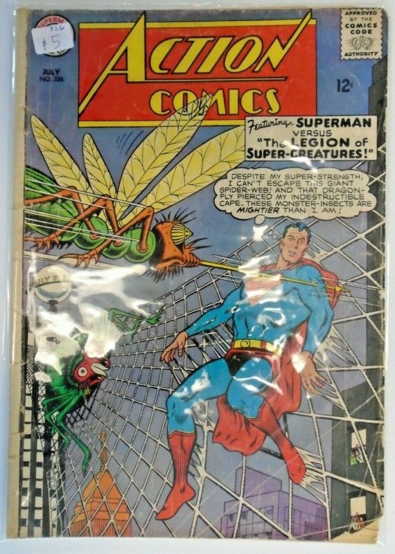 *Action Comics #321-322, 324, 326, 330-332, 338 (9 books) with FREE ...