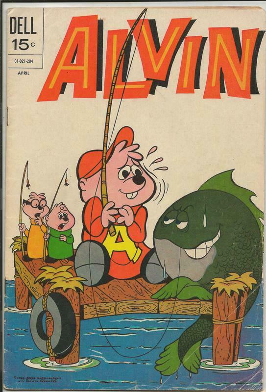 Alvin #3 ORIGINAL Vintage 1963 Dell Comics Alvin & The Chipmunks ...