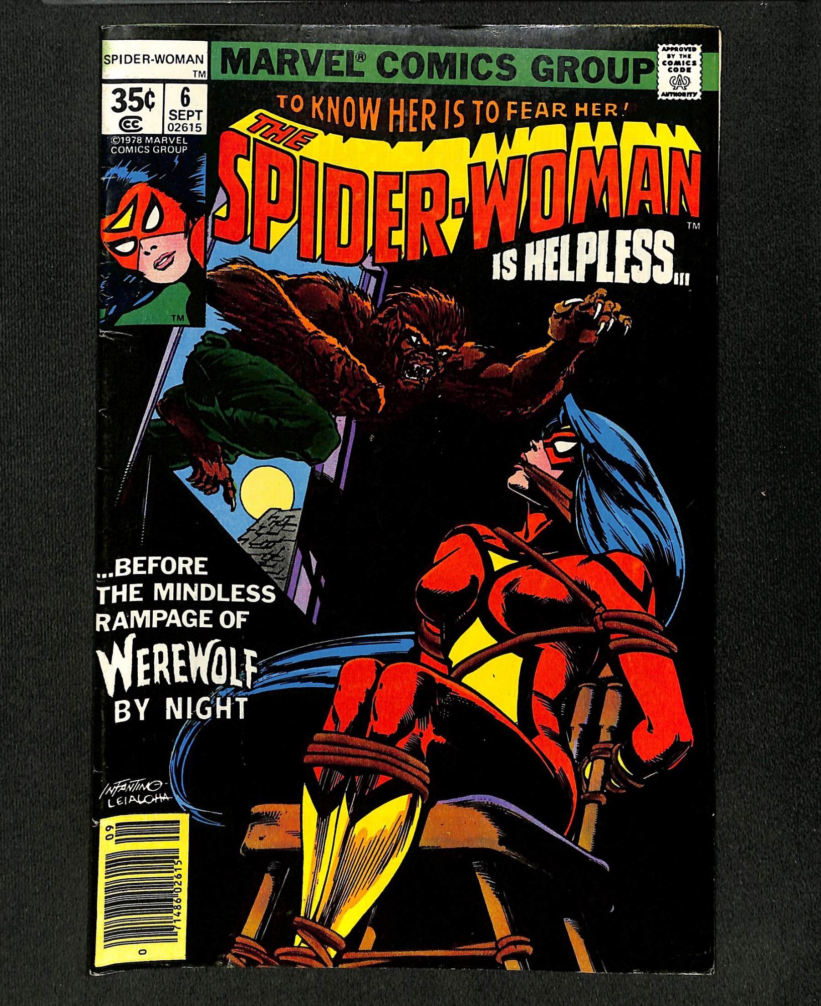Spider-Woman (1978) #6 Werewolf by Night! | Full Runs & Sets, Marvel ...