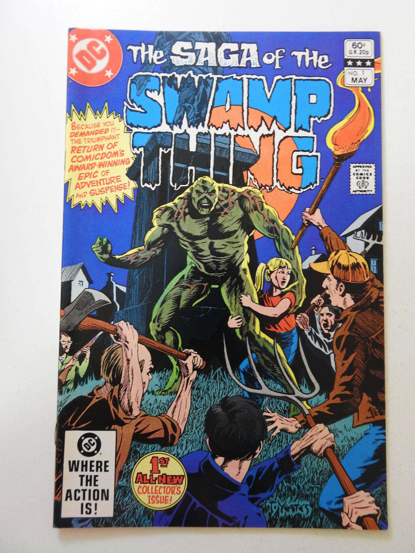 The Saga of Swamp Thing #1 Direct Edition (1982) VF Condition! | Comic ...