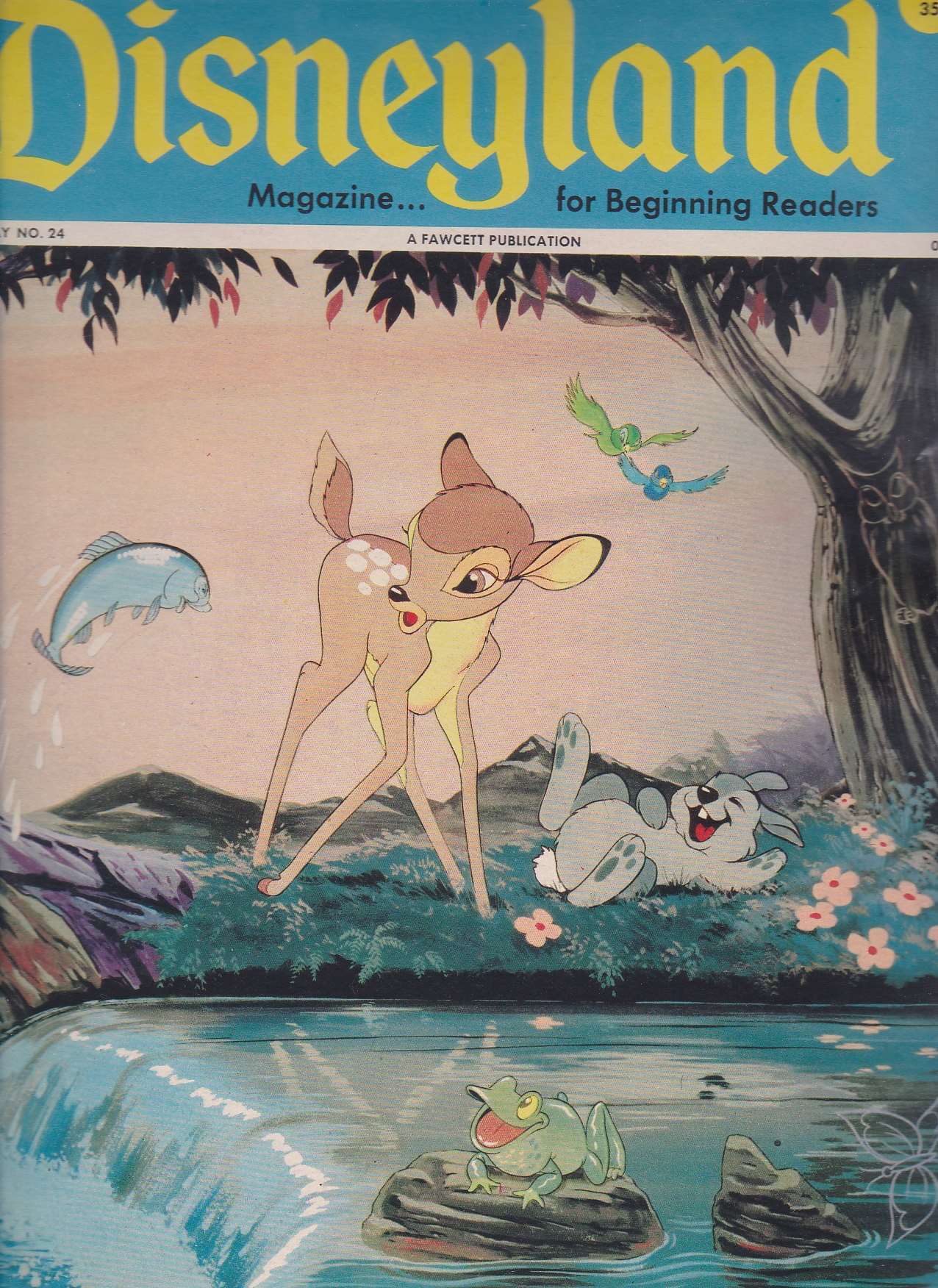 Disneyland Magazine (Fawcett) #24 FN ; Fawcett | Bambi | Comic ...