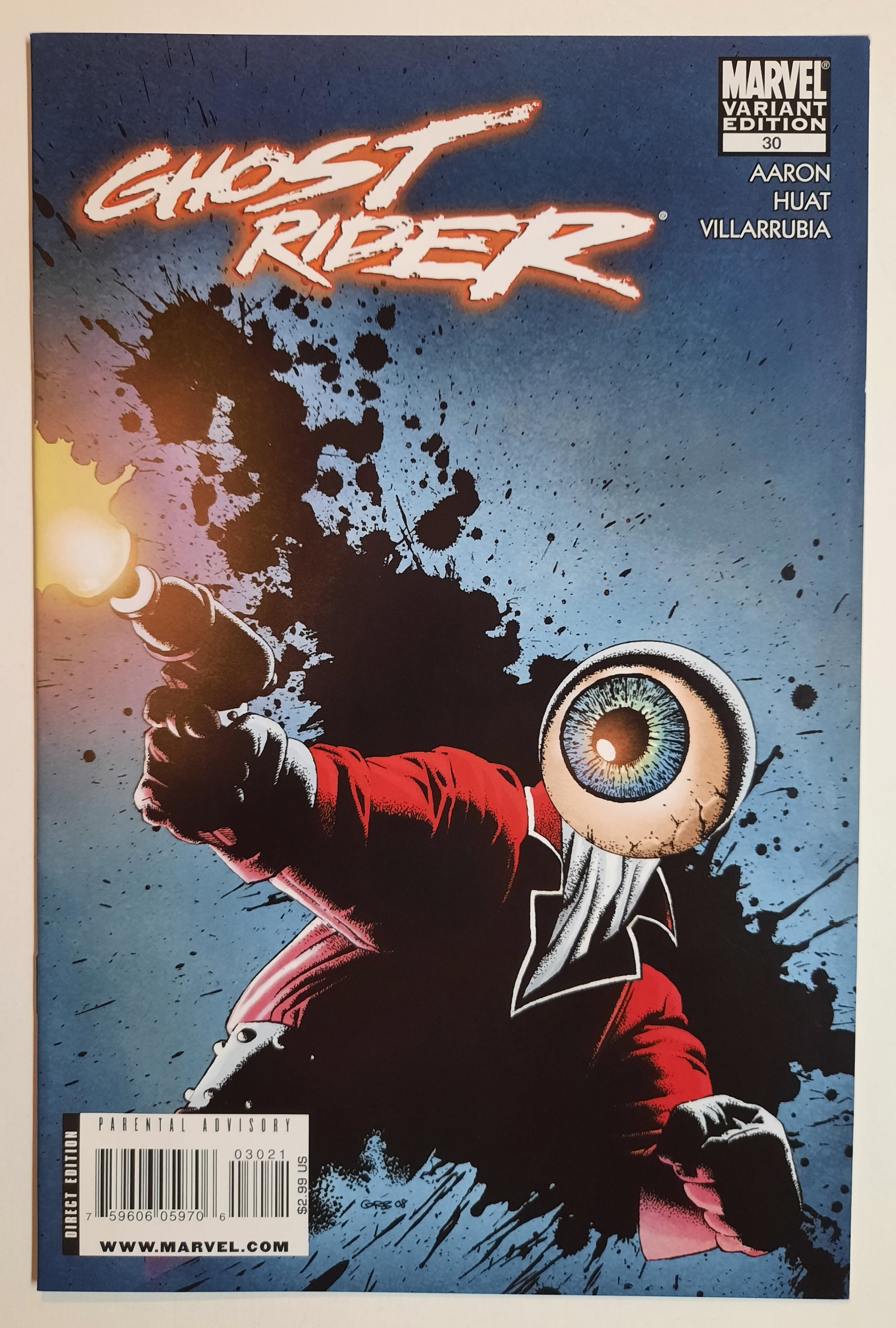 Ghost Rider #30 Richard Corben "The Orb" Villain Variant | Comic Books ...
