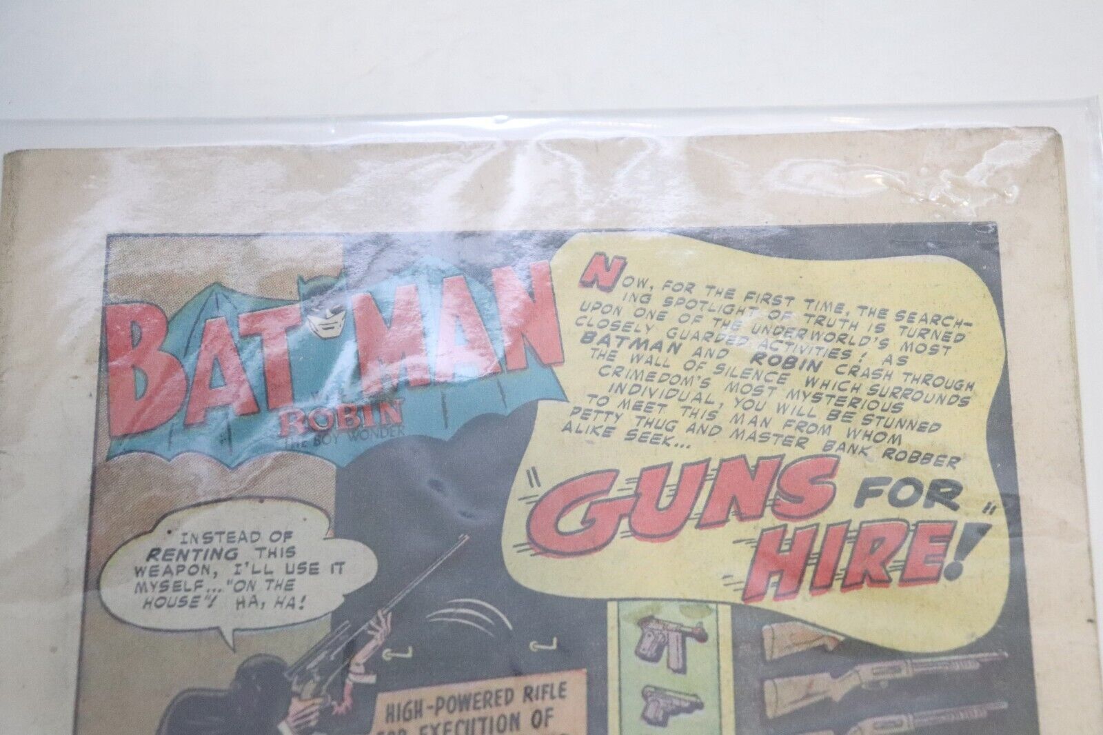 Batman #73 Coverless Jokers Utility Belt Golden Age DC Comics 1952 ...