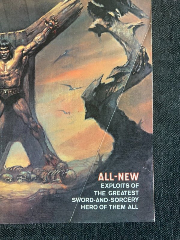 1975 SAVAGE SWORD OF CONAN Magazine #5 VG- 3.5 Boris Vallejo Cover ...