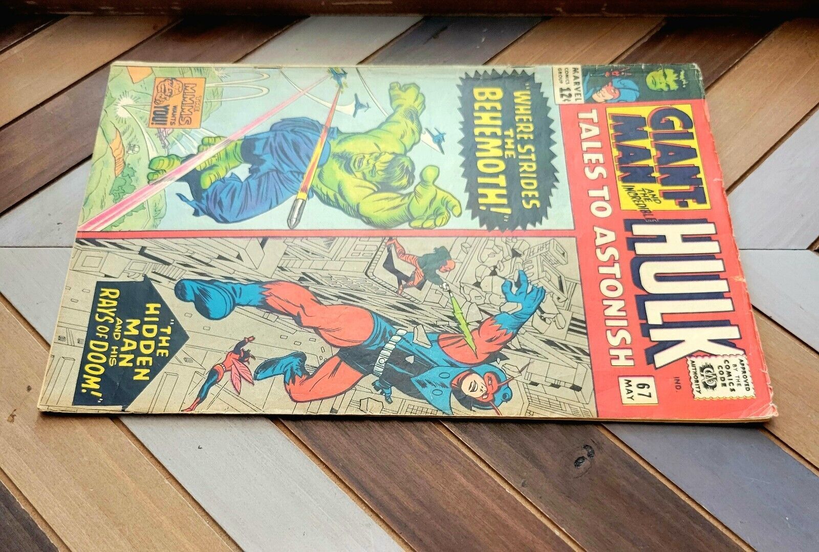 TALES to ASTONISH #67 VG (Marvel 1965) HULK & GIANT-MAN! Jack Kirby ...