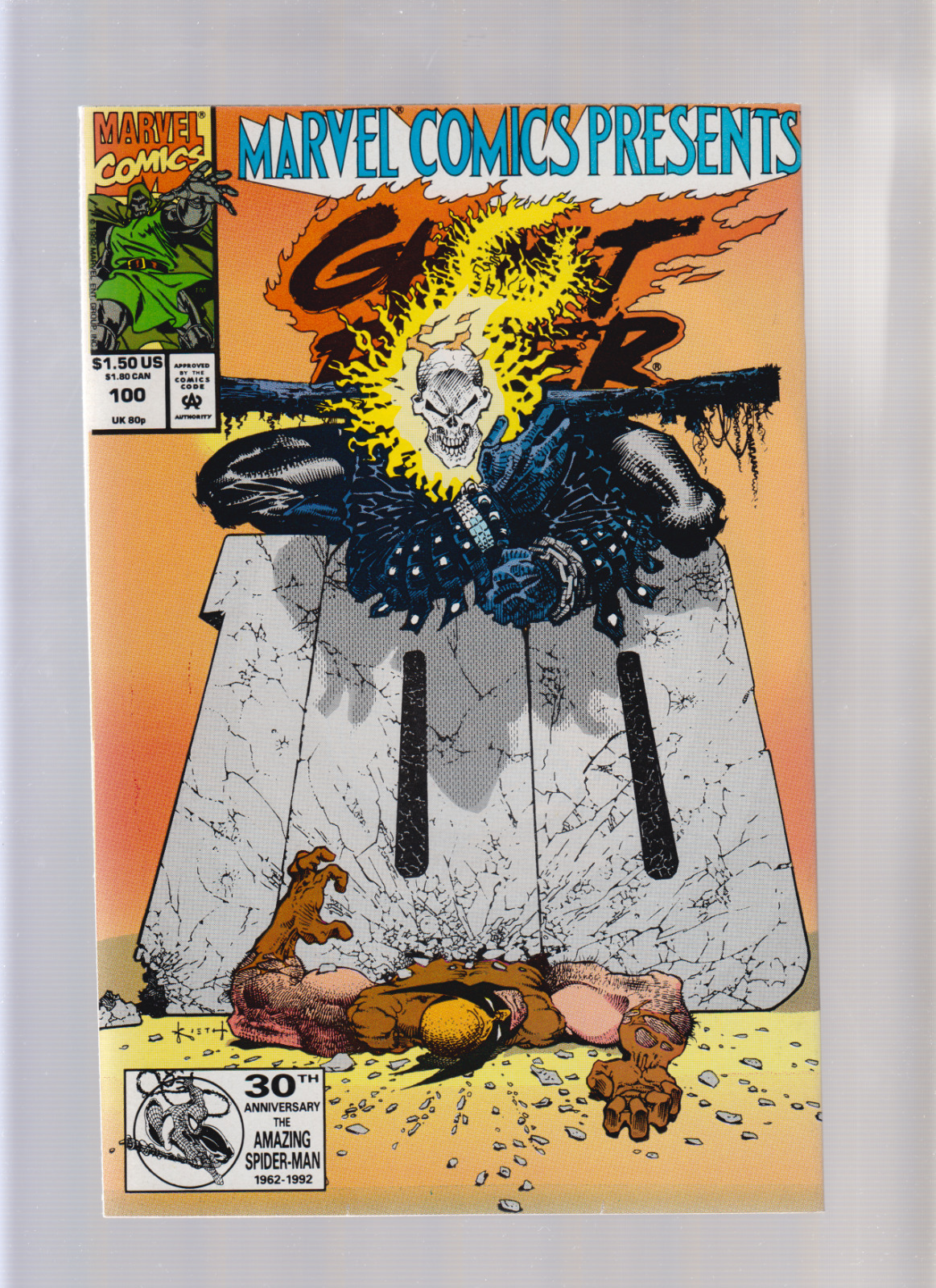 Marvel Comics Presents #100 - Sam Kieth cover (9.2 OB) 1992 | Comic ...