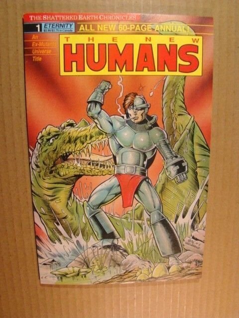 New Humans Annual 1 *Nm+ 9.6* Eternity Comics Post Apocalyptic Earth 60 ...