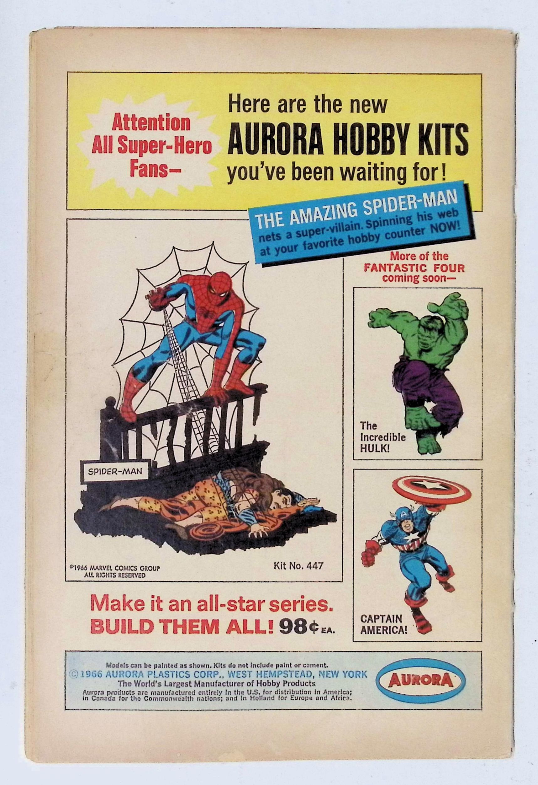 The Amazing Spider-Man #44 (1967) see description | Comic Books ...