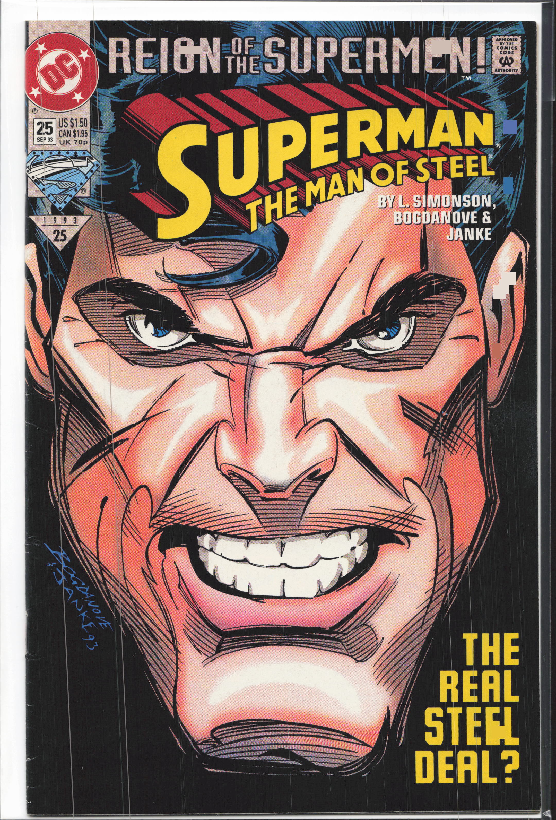 Superman: The Man of Steel #25 (1993) Superman | Comic Books - Modern ...