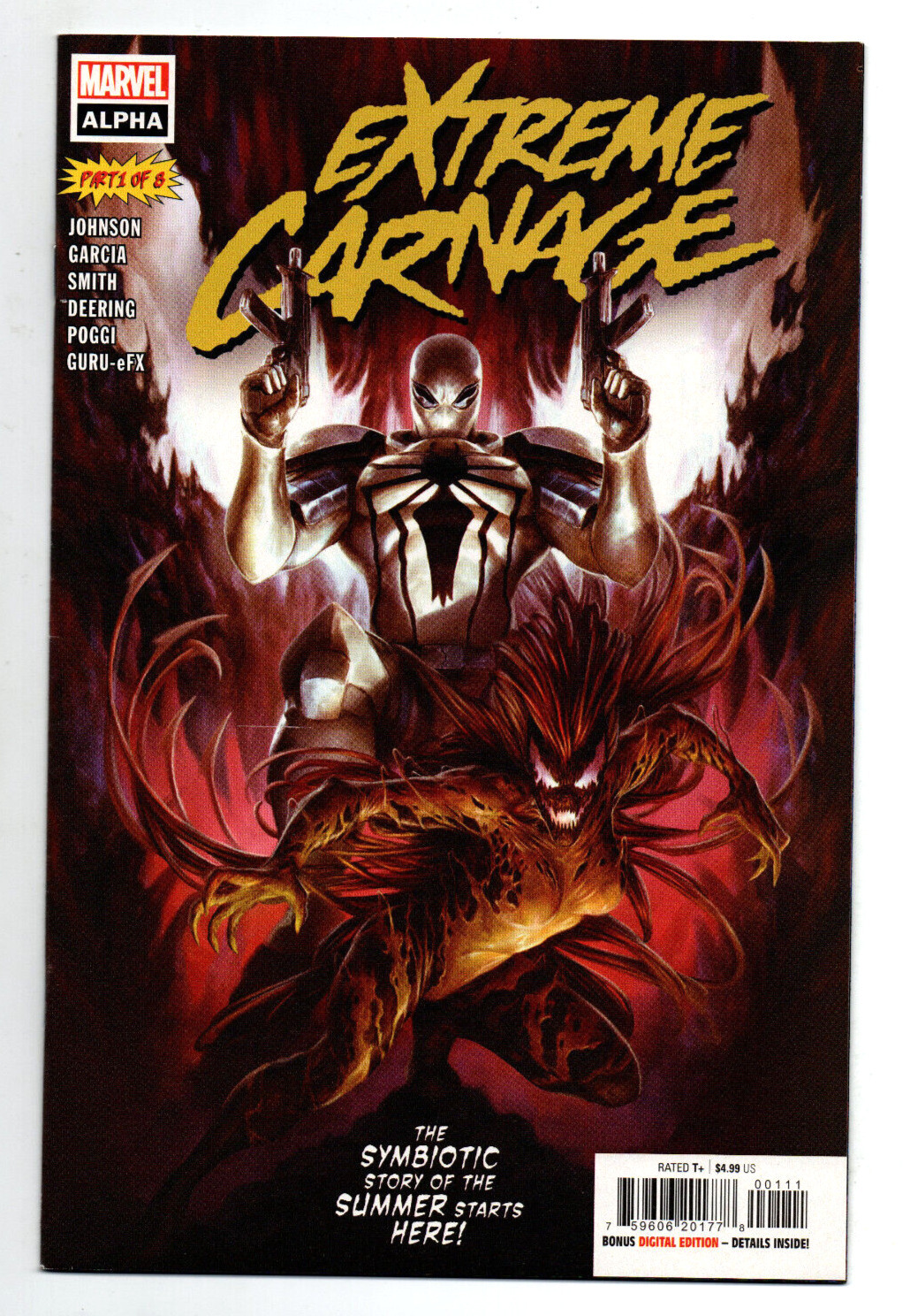 Extreme Carnage #1 2 3 4 5 6 7 & 8 Complete Set - Scream - Toxin ...