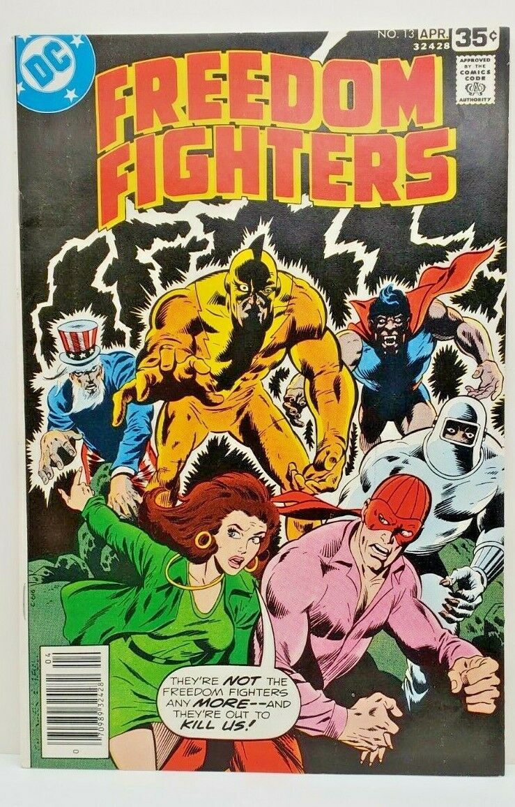 Freedom Fighters #13 1978 Origin of the BLACK CONDOR | Comic Books ...