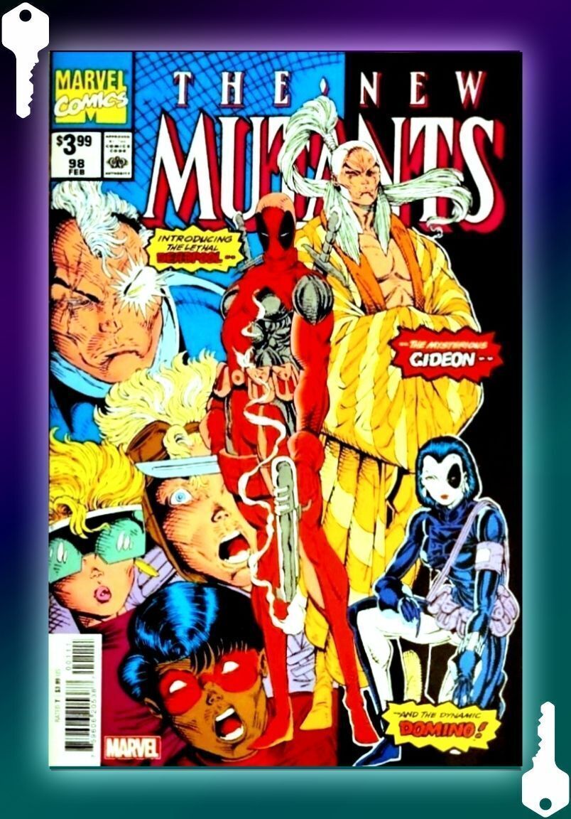 New Mutants #98 BIG KEY 1st DEADPOOL APP Reprint X-Men Wolverine Gambit ...