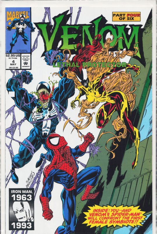 Venom: Lethal Protector #4 (1993) Venom [Key Issue] | Comic Books ...