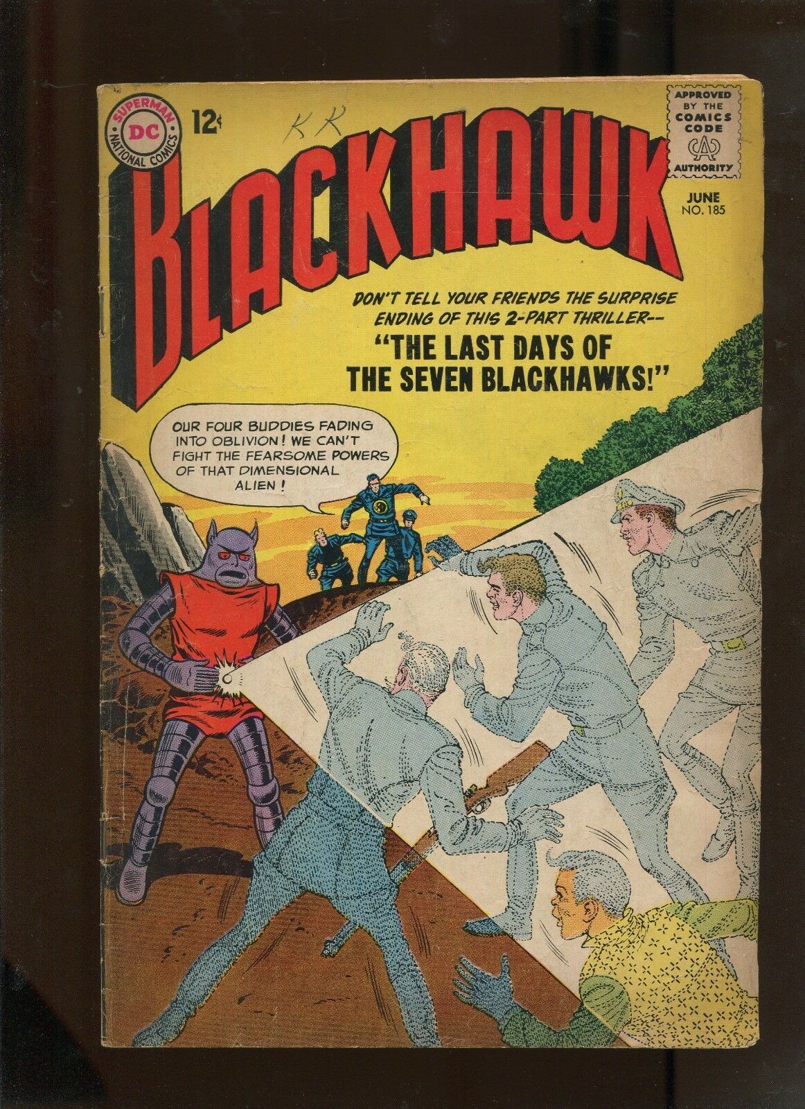 Blackhawk #185 (5.5) the Last Days of the Seven Blackhawks | Comic ...