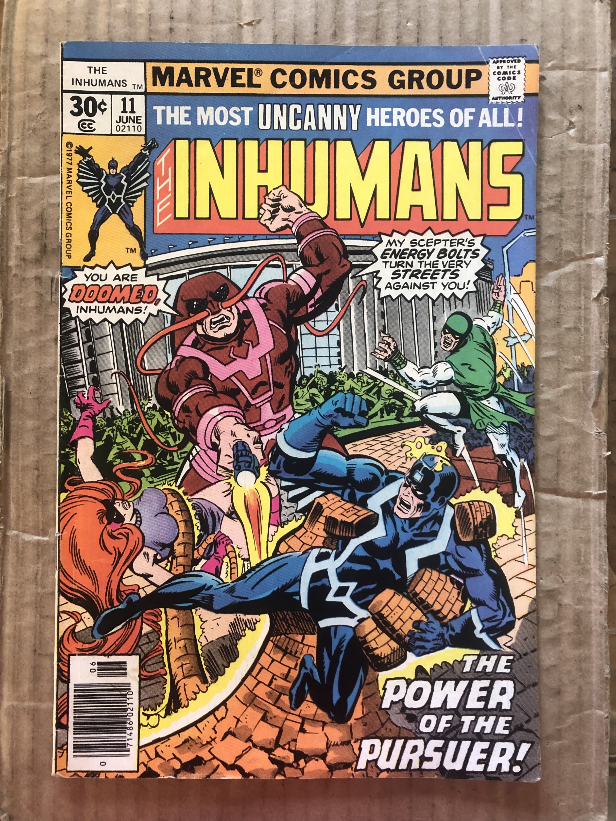 The Inhumans #11 (1977) | Comic Books - Bronze Age, Marvel, Inhumans ...