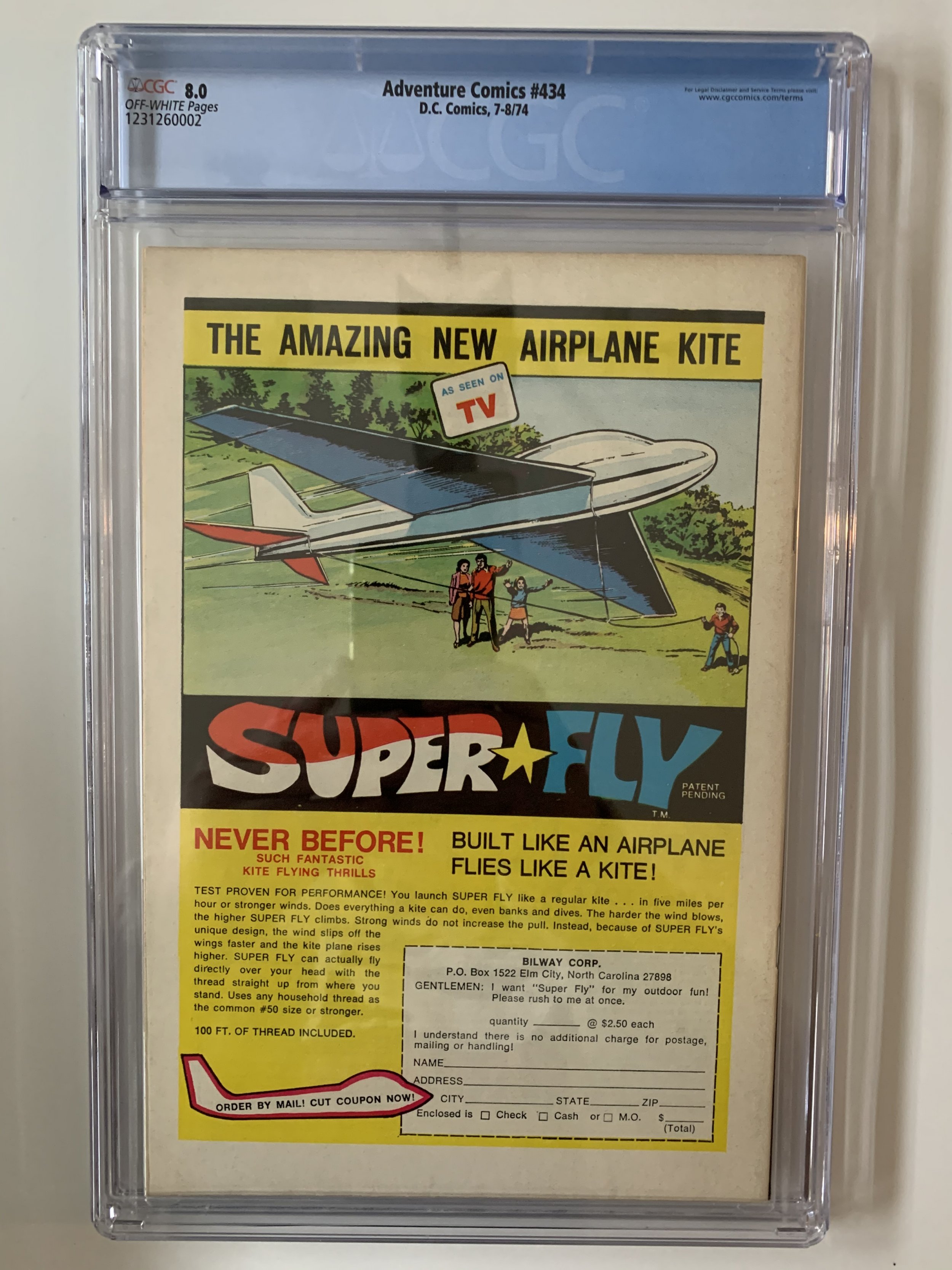 Adventure Comics #434 - CGC 8.0 | Comic Books - Bronze Age, DC Comics ...