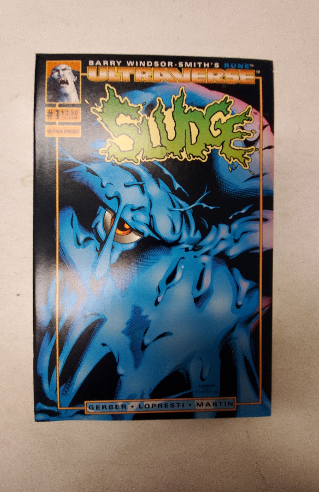 Sludge #1 (1993) NM Malibu Comic Book J733 | Comic Books - Modern Age ...