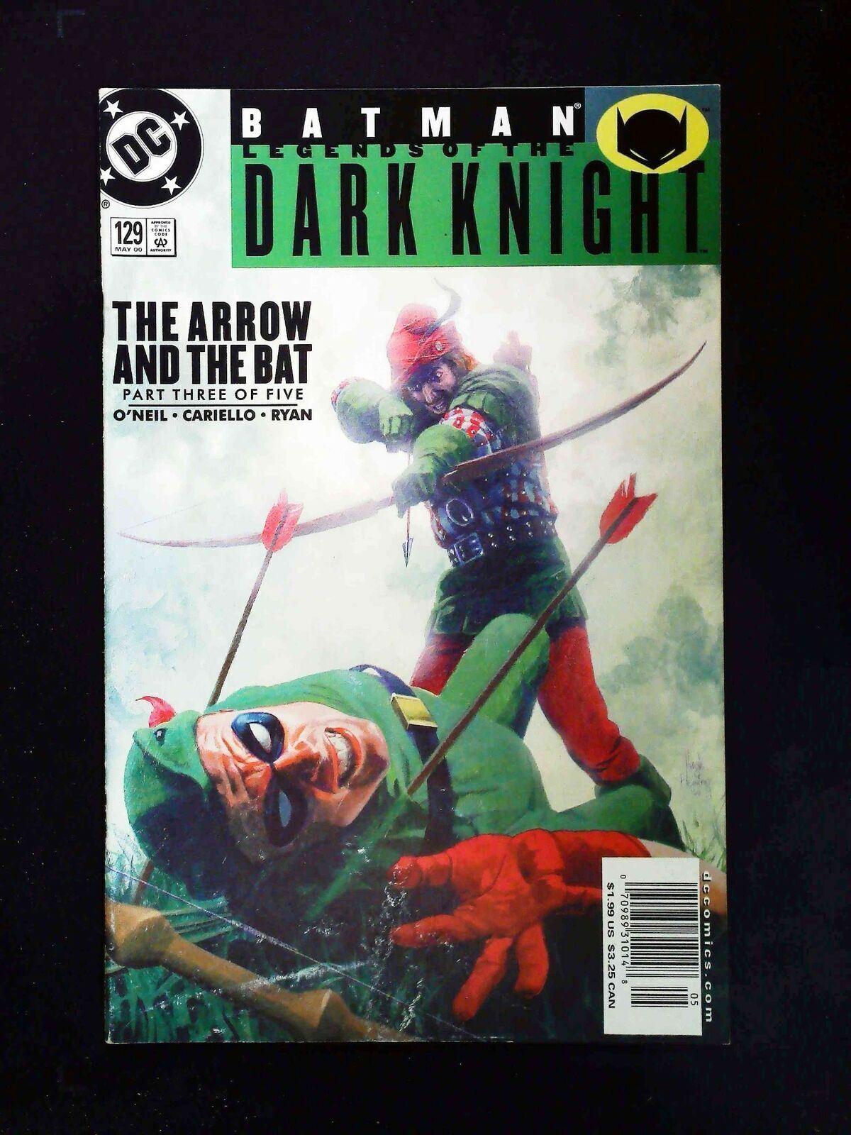 Batman Legends Of Dark Knight #129 Dc Comics 2000 Vf- Newsstand | Comic ...