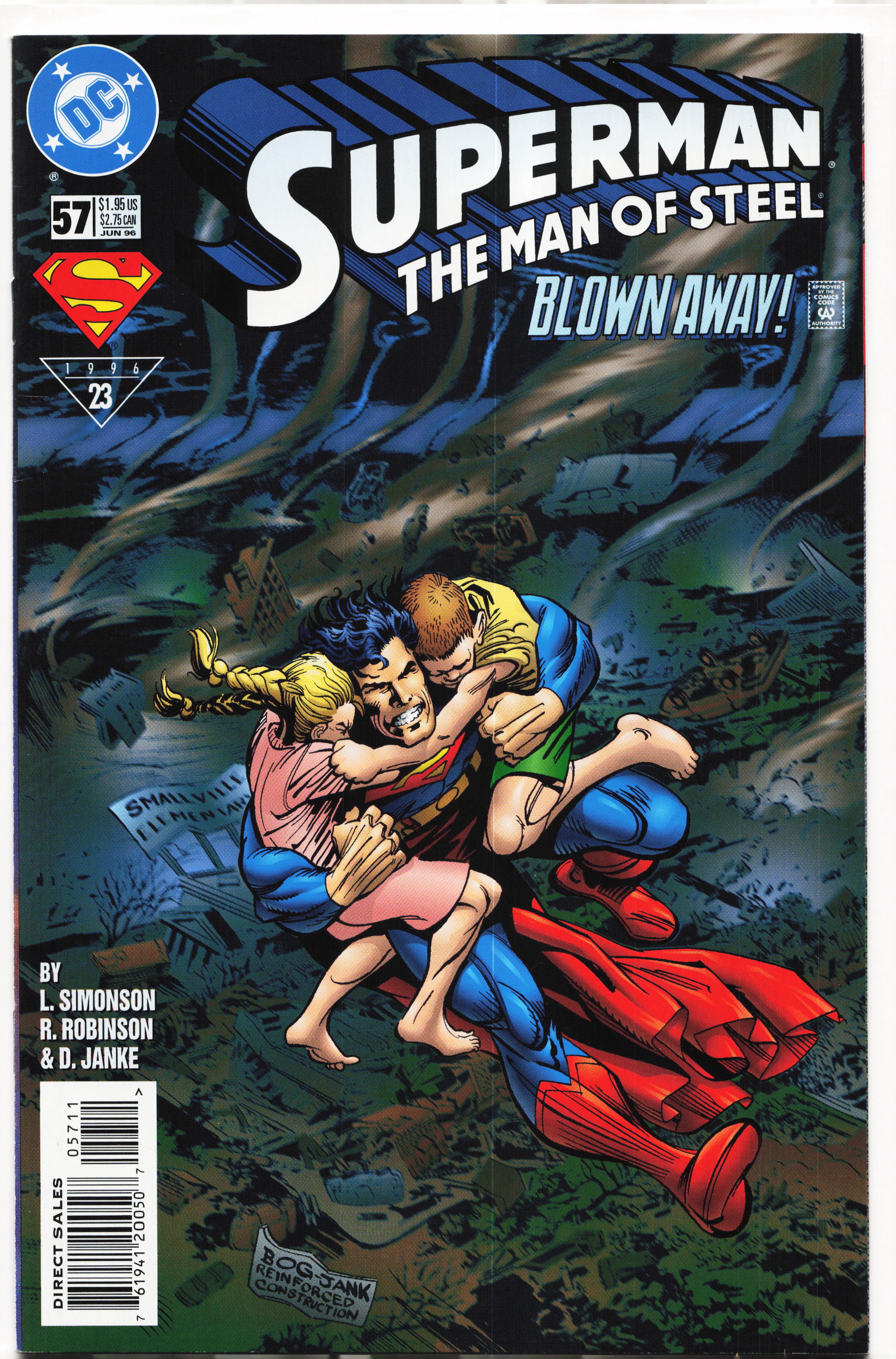 Superman: The Man of Steel #57 (1996) Superman | Comic Books - Modern ...