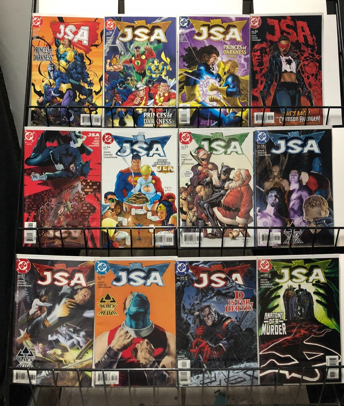 JSA (1999-2006) 1-87,Ann COMPLETE series! James Robinson, Geoff Johns ...