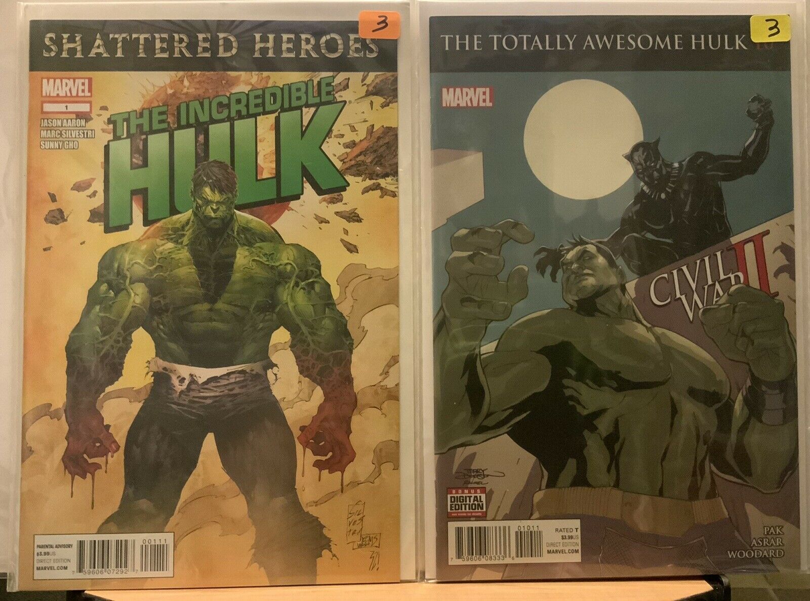 Hulk Comics Lot Of 6 books: Barends Nakayama 181 Facsimile VFN/NM Read ...