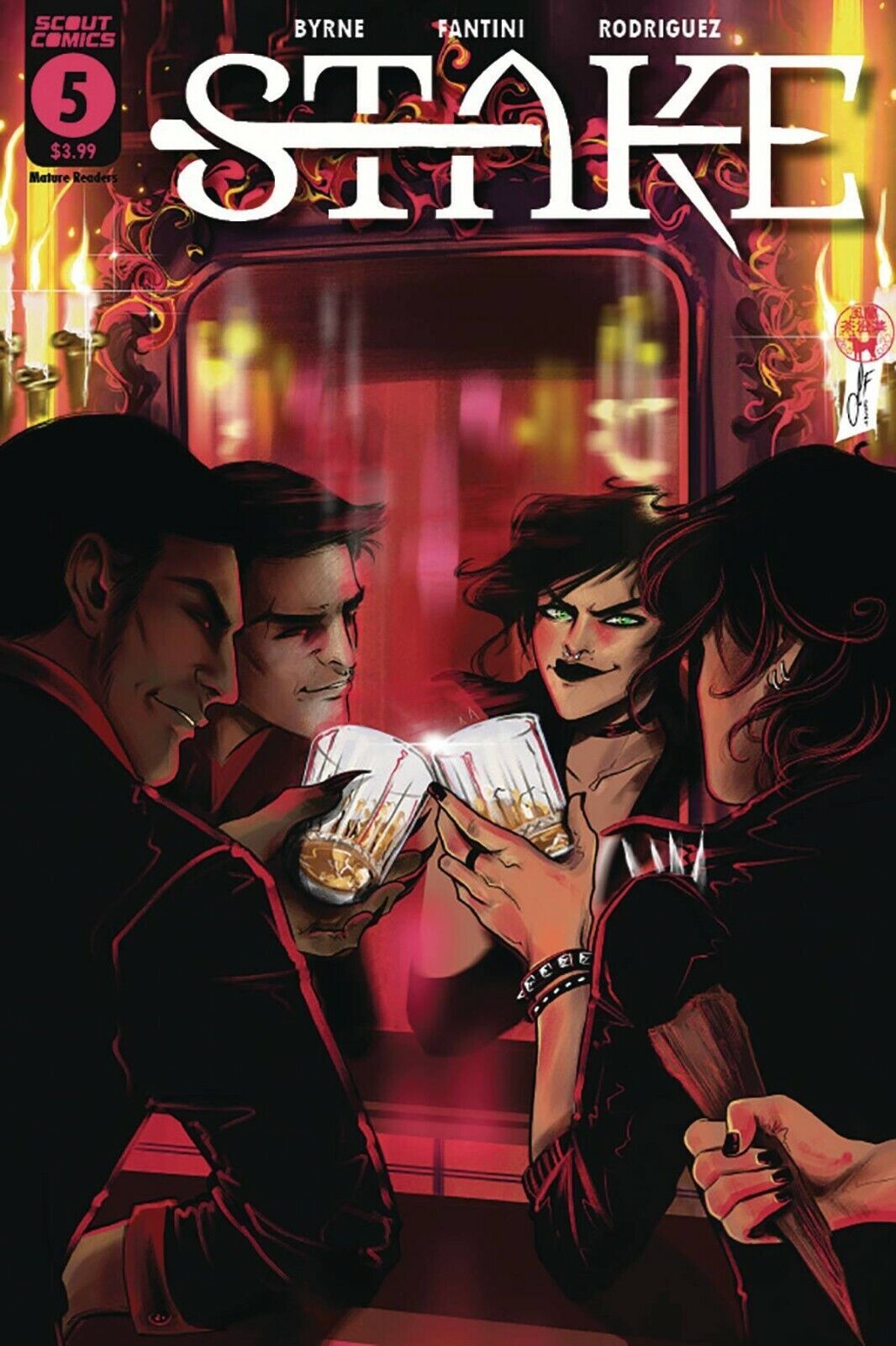 Stake #5 Cover a Fantini (Mr) Scout Comics 2021 Eb74 | Comic Books - Modern Age / HipComic