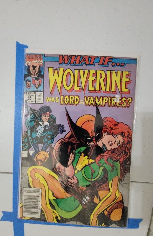 What If...? #24 Newsstand Edition (1991) Wolverine | Comic Books ...