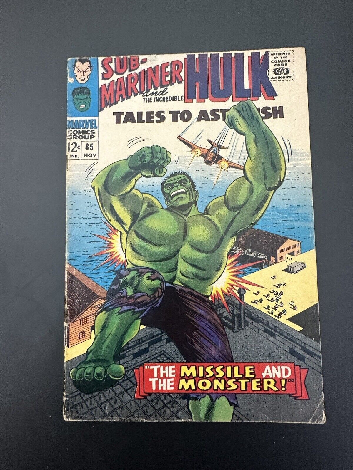 TALES TO ASTONISH #85 VG “The Missile and the Monster!”(Marvel 1966 ...
