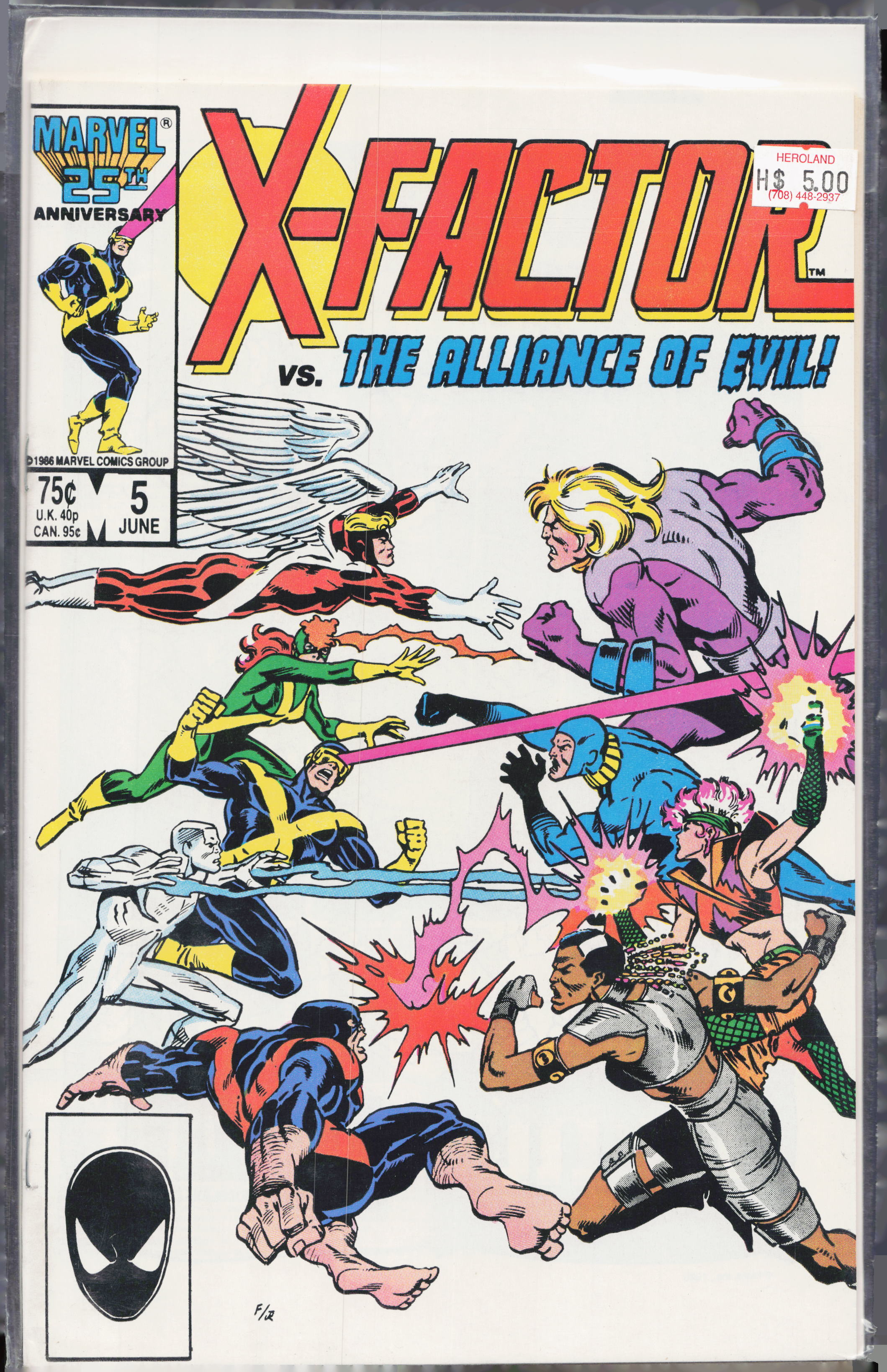 X-Factor #5 (1986) X-Factor [Key Issue] | Comic Books - Copper Age, Marvel, X-Factor, Superhero ...
