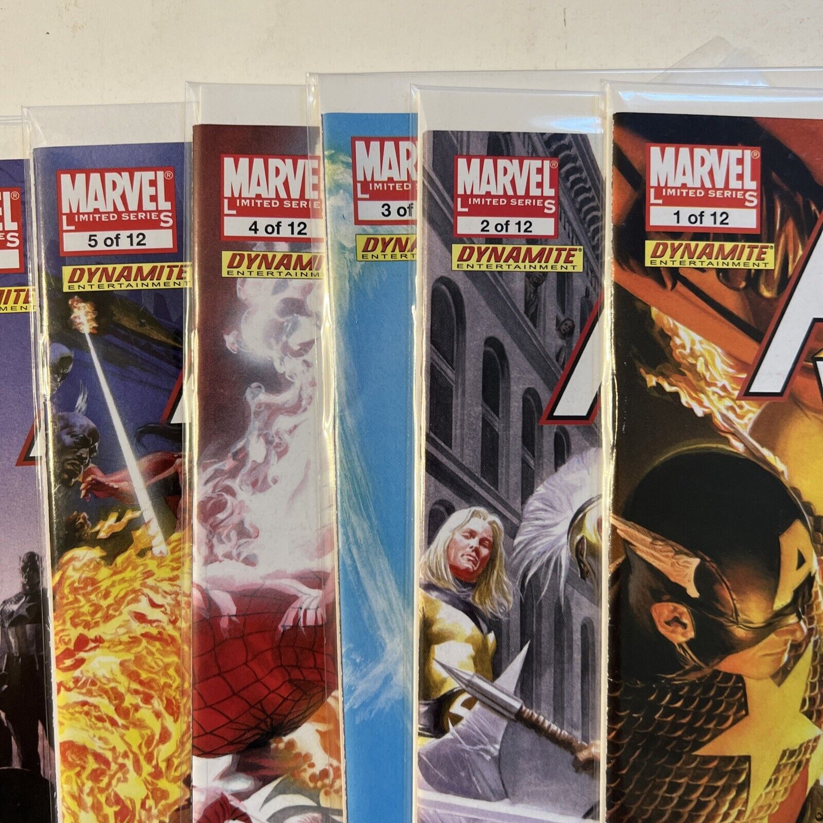 Avengers Invaders #1-12 Complete Series Alex Ross Art- NAMOR, IRONMAN ...