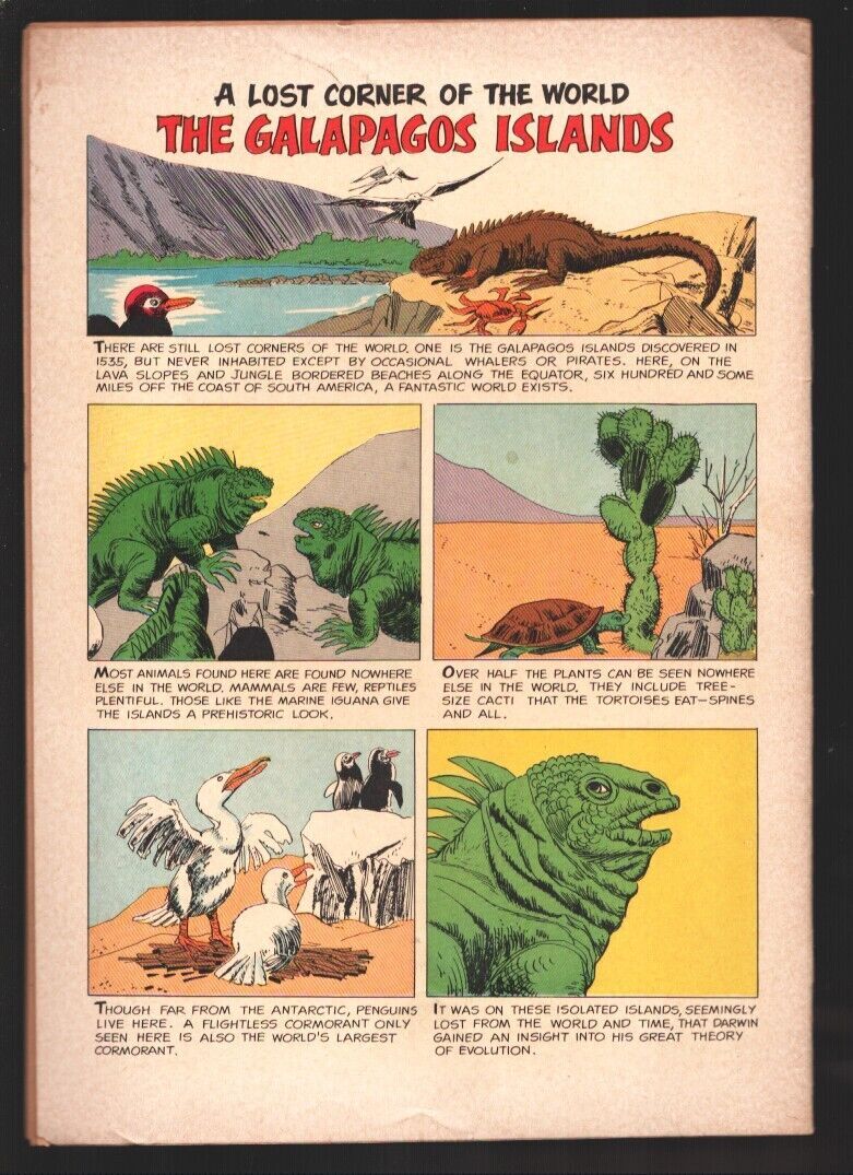 Lost World-Four Color Comics #1145 1960-Sci-fi movie edition-Michael ...