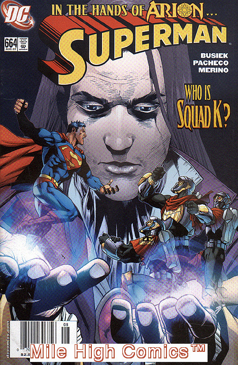 SUPERMAN (1986 Series) (#0-226, #650-714) (DC) #664 NEWSSTAND Fine ...