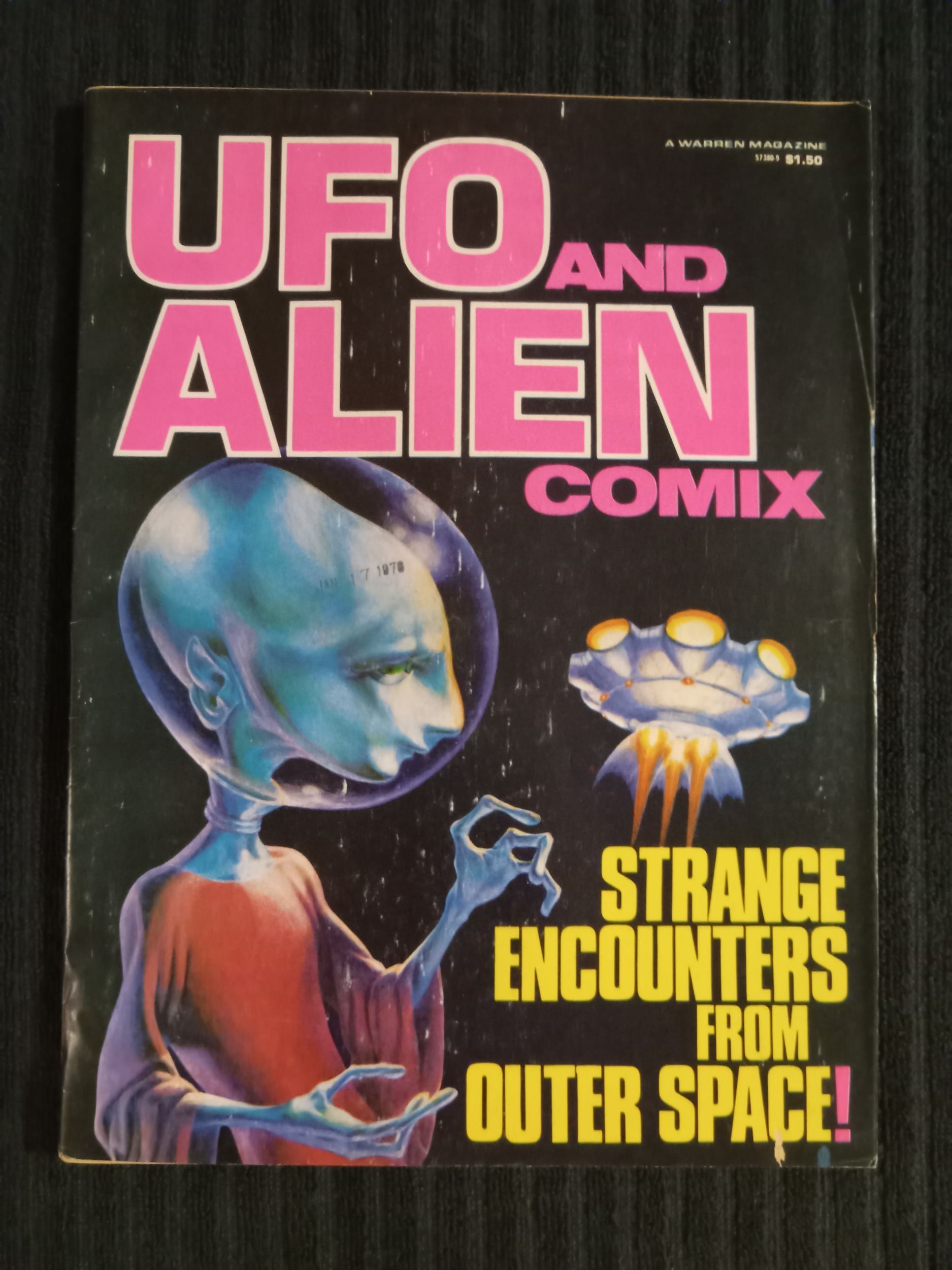 UFO And Alien Comix Warren Magazine (1977) | Comic Books - Bronze Age ...