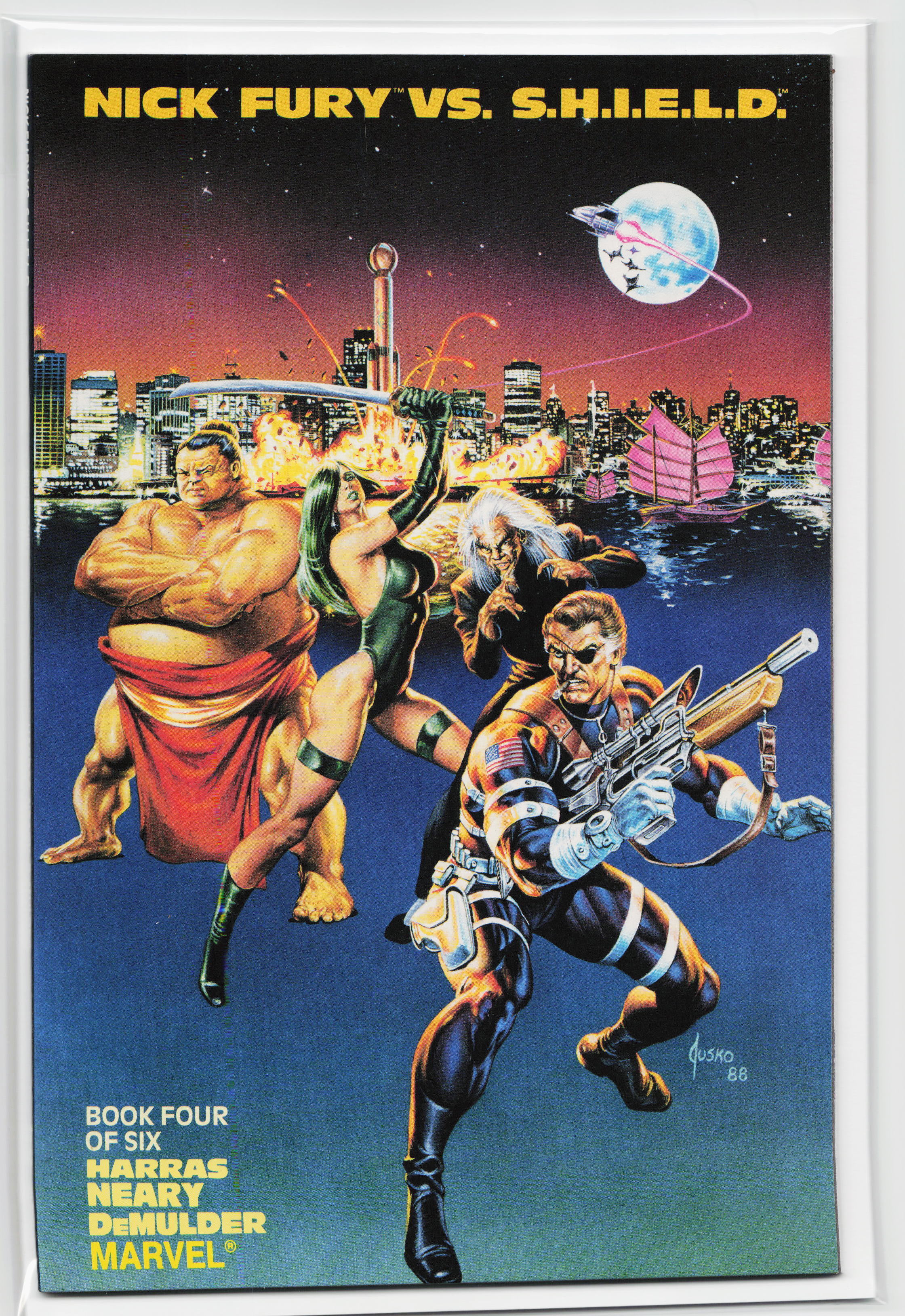 Nick Fury vs. S.H.I.E.L.D. #4 (1988) Nick Fury | Comic Books - Copper ...