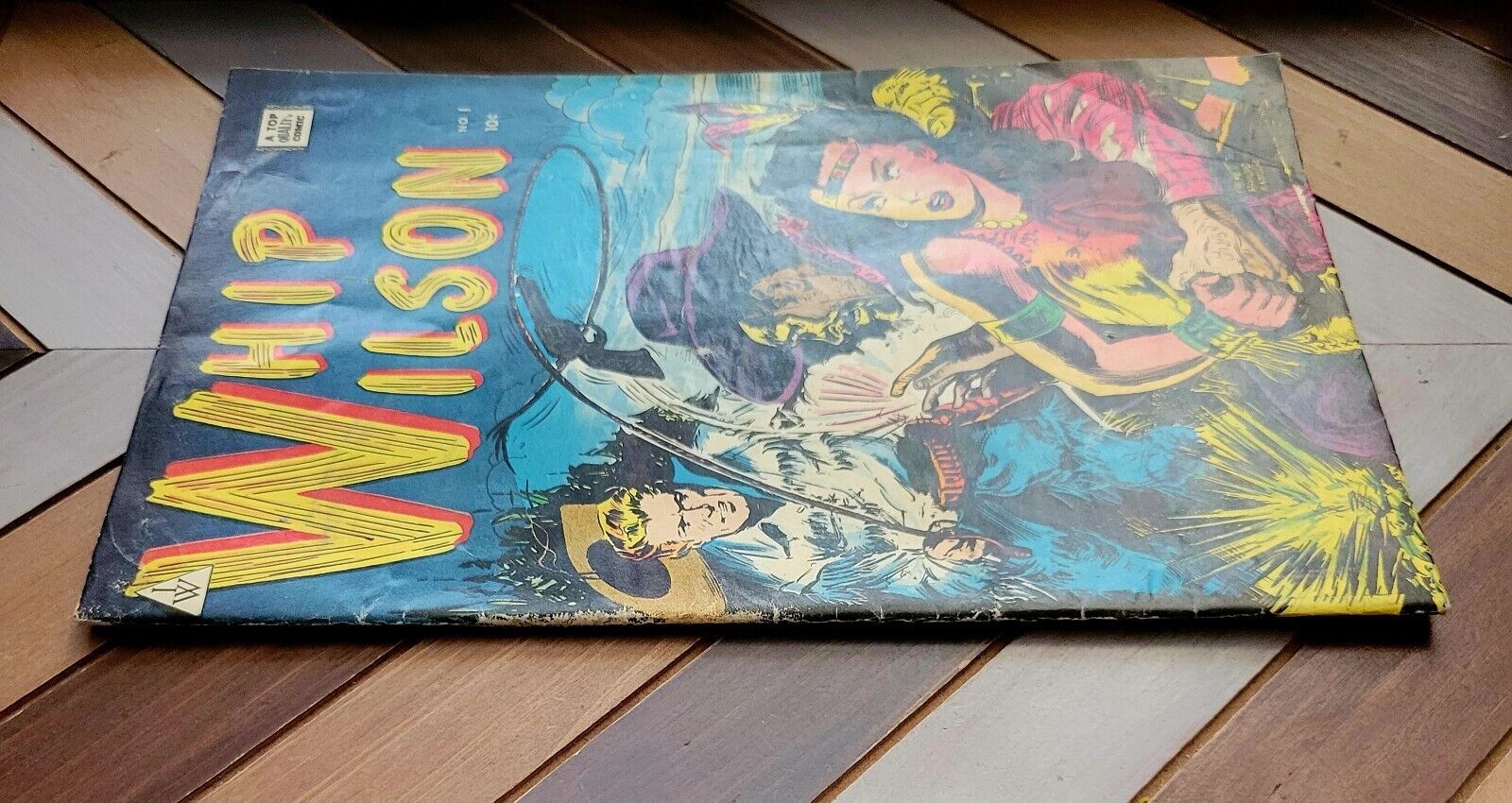 "Whip Wilson" #1 VG (IW 1958) Scarce Everett Kintsler Cover, JOE ...