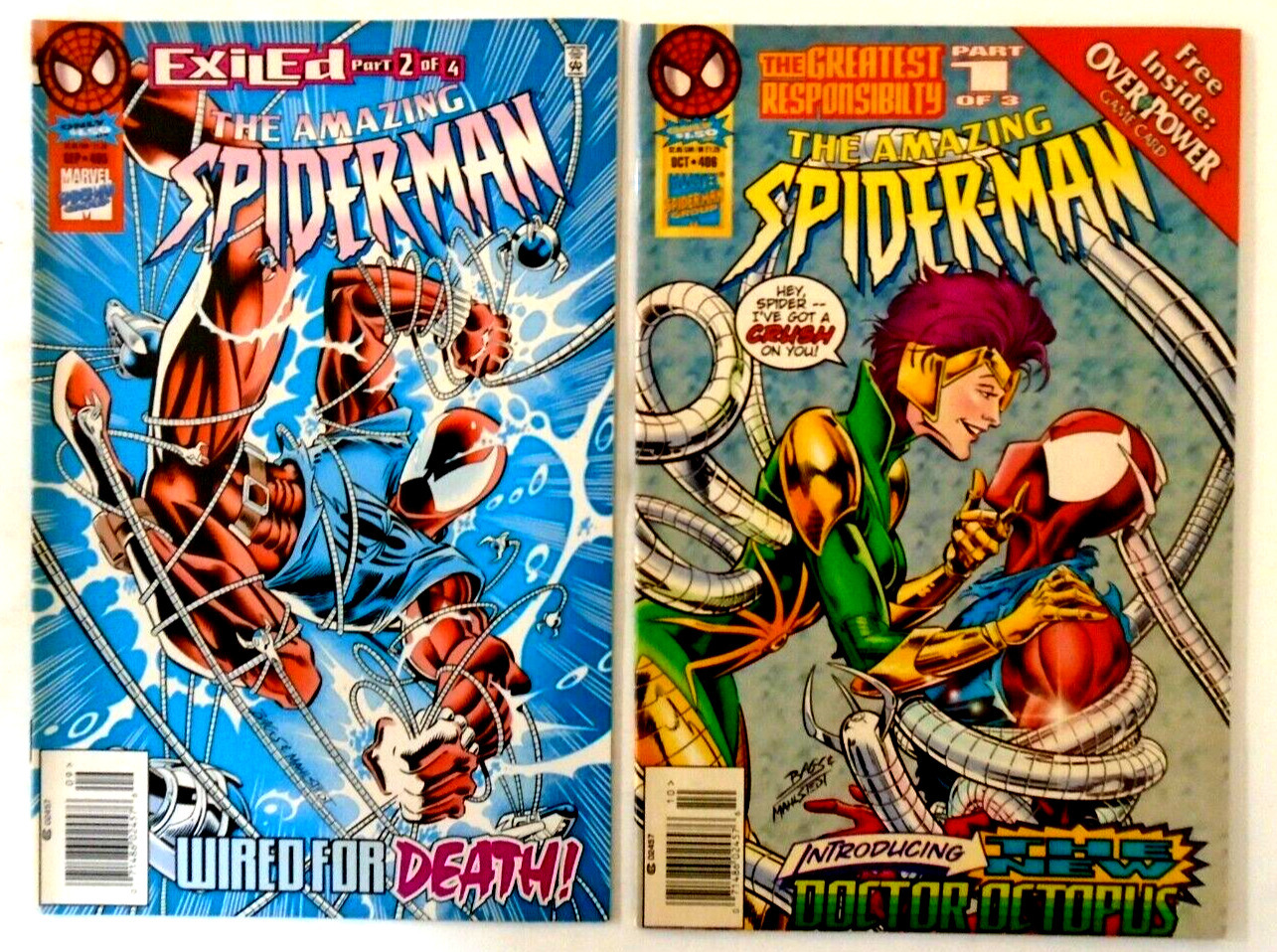 *Amazing Spider-Man vol. 1 #405-411 (7 Books) 1st Spider-Carnage ...