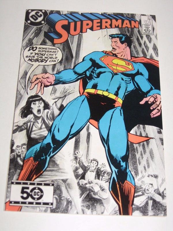 Superman #413 (Nov 1985, DC) -NM- Condition | Comic Books - Copper Age ...