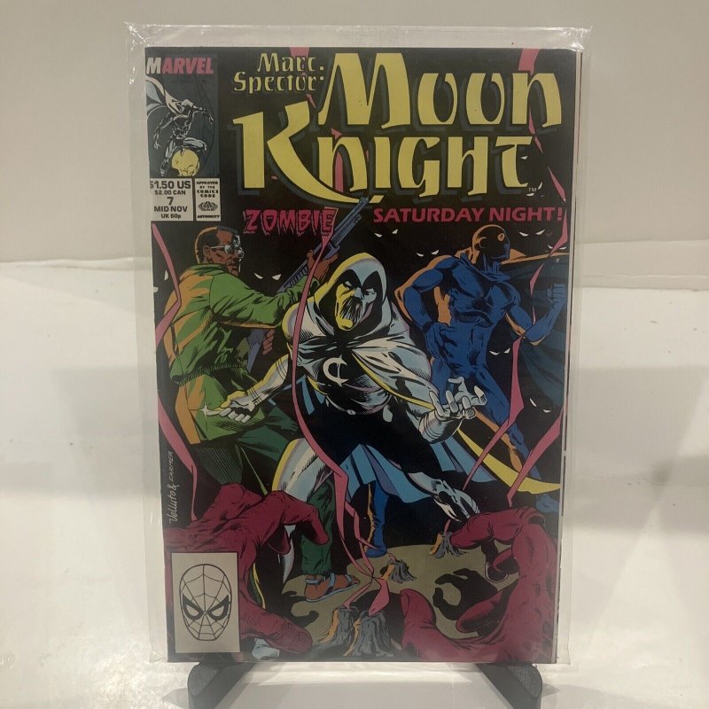 Marvel Comics - Marc Spector: Moon Knight #7 Nov 1989 - Zombie Sat ...